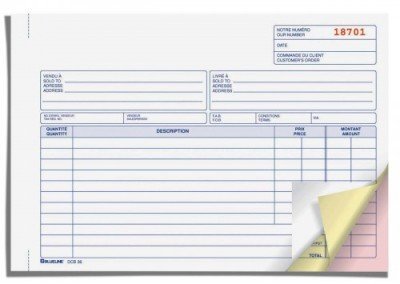 3 Part Carbonless Forms | Custom Printed 3 Part NCR Forms