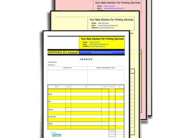 4 Part Carbonless Forms | Custom Printed 4 Part NCR Forms