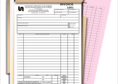 Carbonless Forms Printing | Custom Printed Carbonless Forms